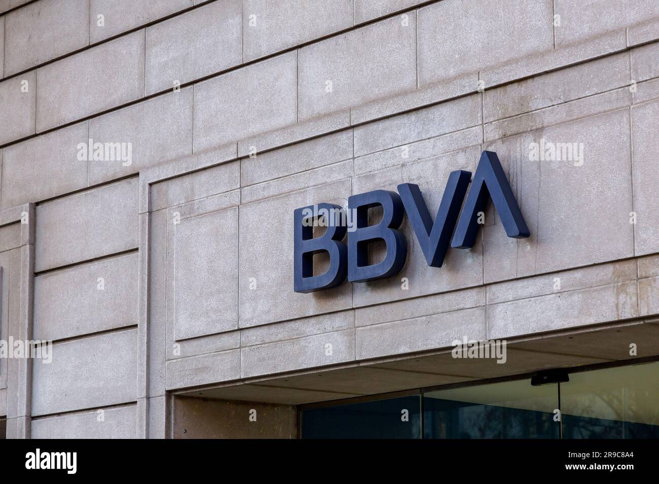 Logo de bbva hi-res stock photography and images - Alamy
