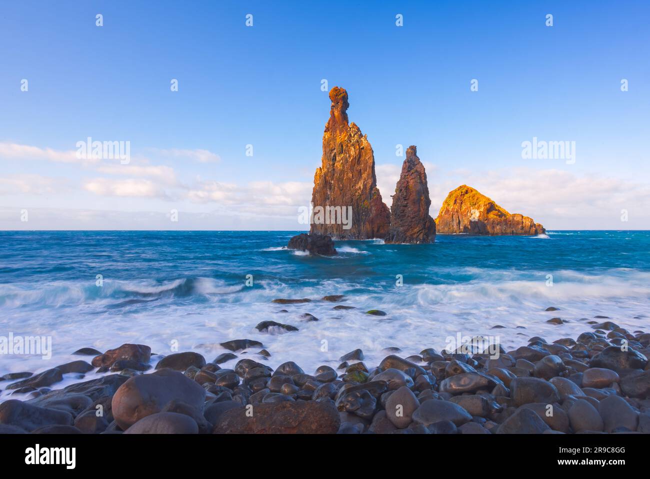 Ilheus da Ribeira da Janela rocks - amazing rock formations in Madeira ...