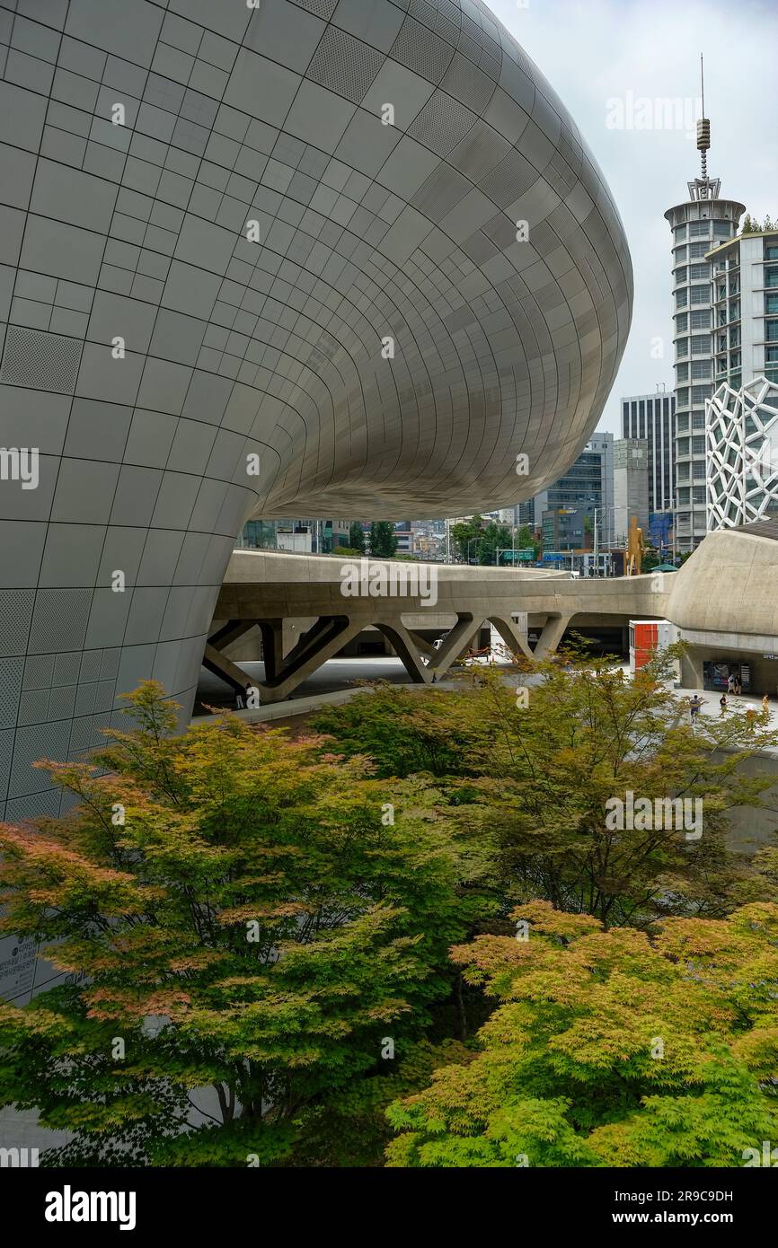 Seoul, South Korea - June 23, 2023: Views of Dongdaemun Design Plaza in ...