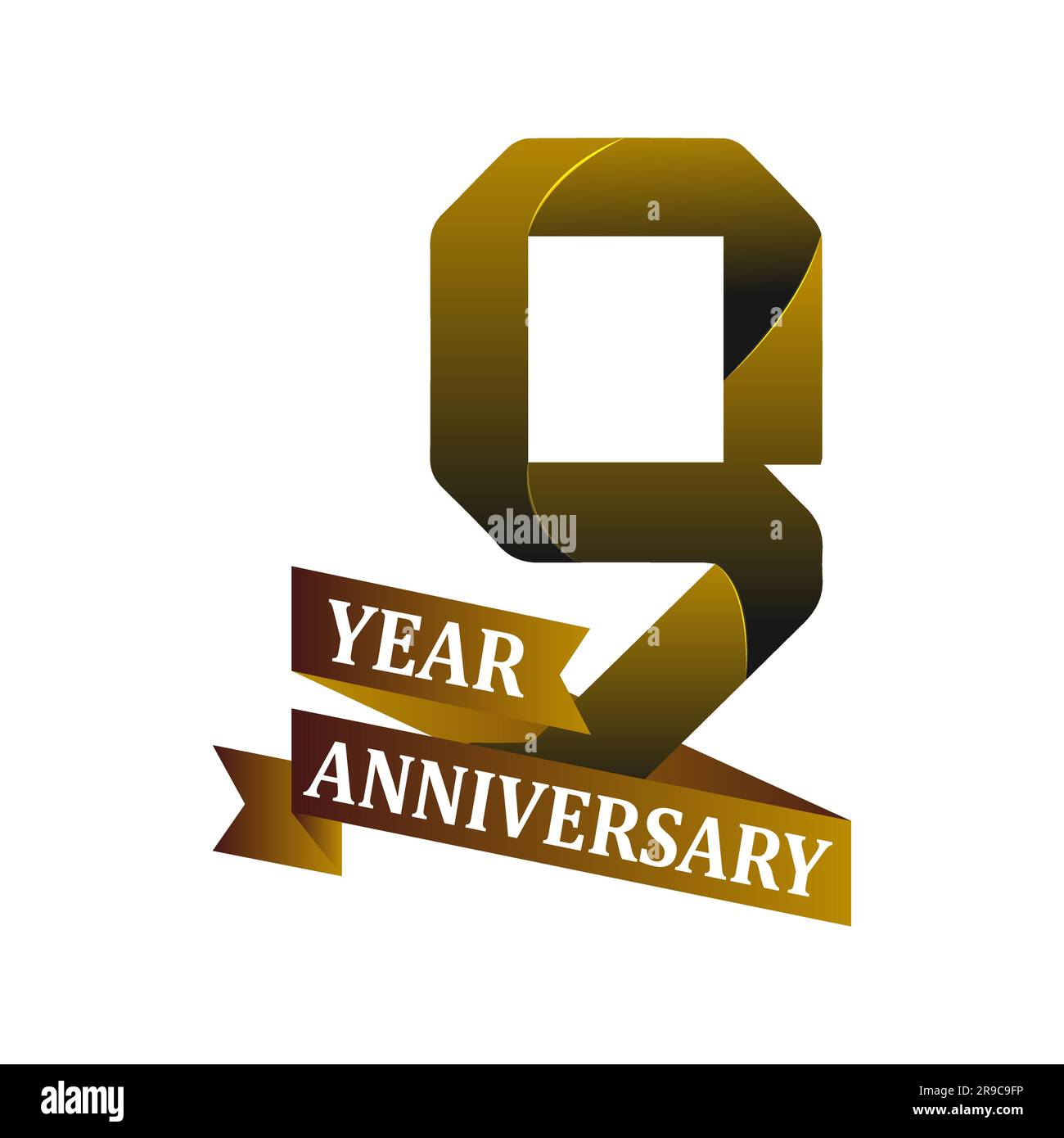 Age 9 years Stock Vector Images - Alamy