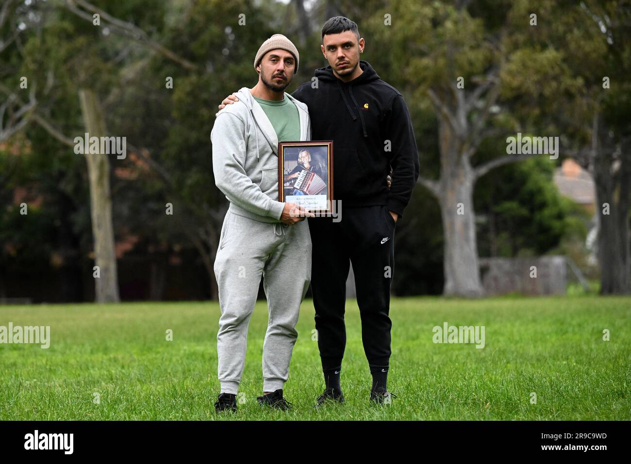 Melbourne, Australia. 22nd June, 2023. Luke (left) and Adam Zecevic ...