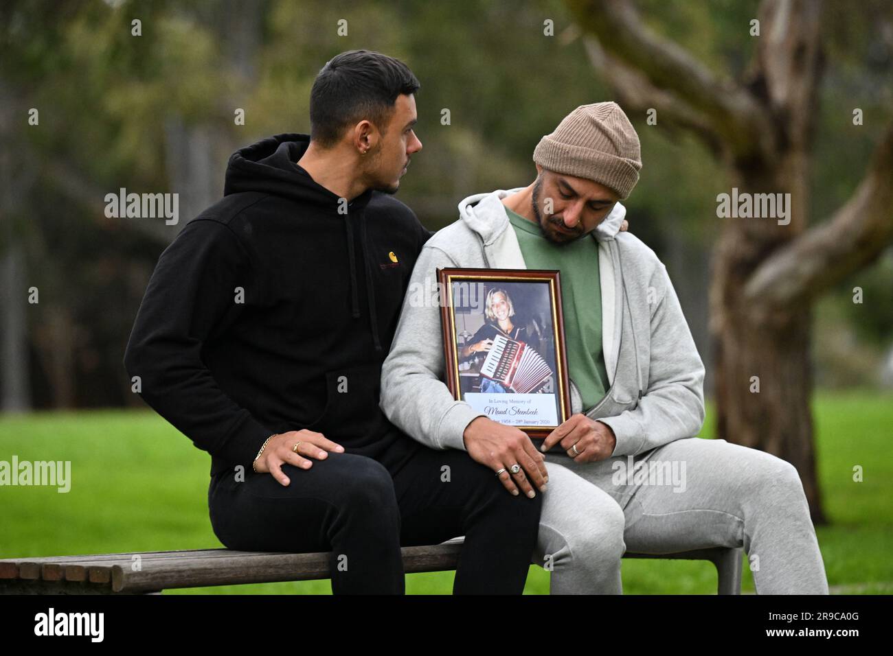 Melbourne, Australia. 22nd June, 2023. Luke (right) and Adam Zecevic ...