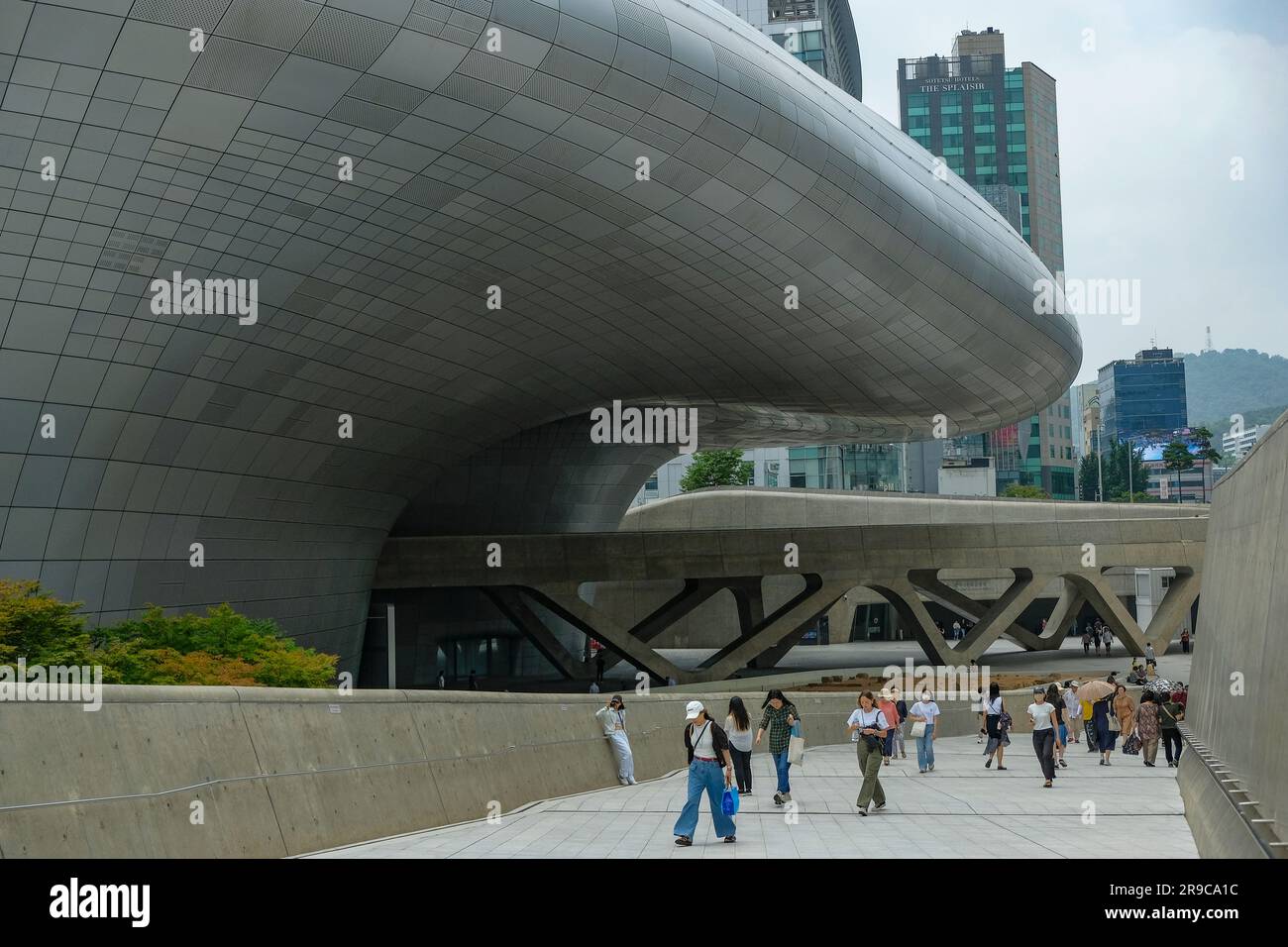 Seoul, South Korea - June 23, 2023: Views of Dongdaemun Design Plaza in ...