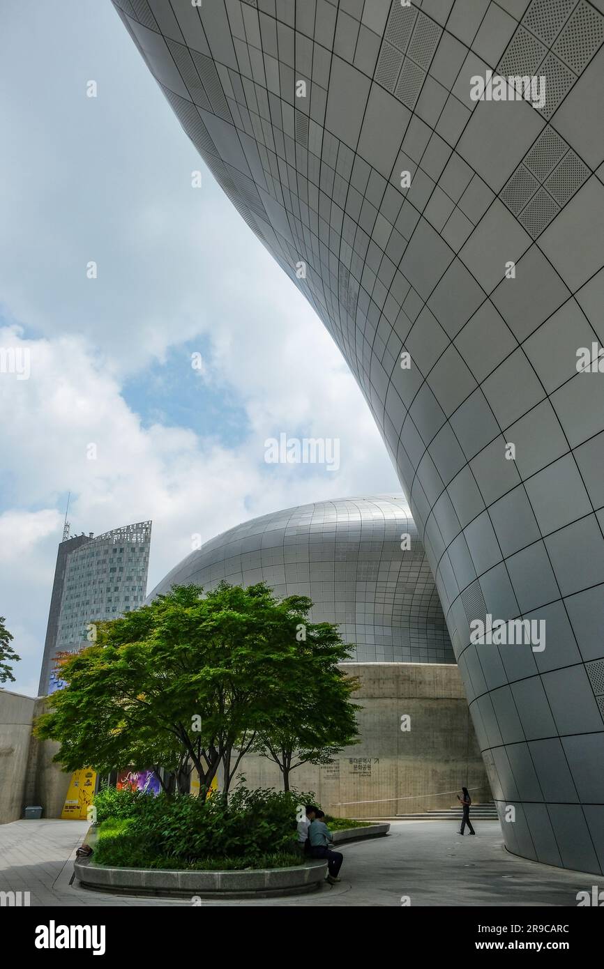 Seoul, South Korea - June 23, 2023: Views of Dongdaemun Design Plaza in ...