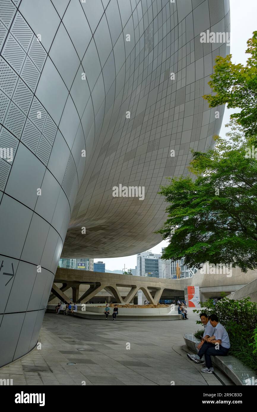 Seoul, South Korea - June 23, 2023: Views of Dongdaemun Design Plaza in ...