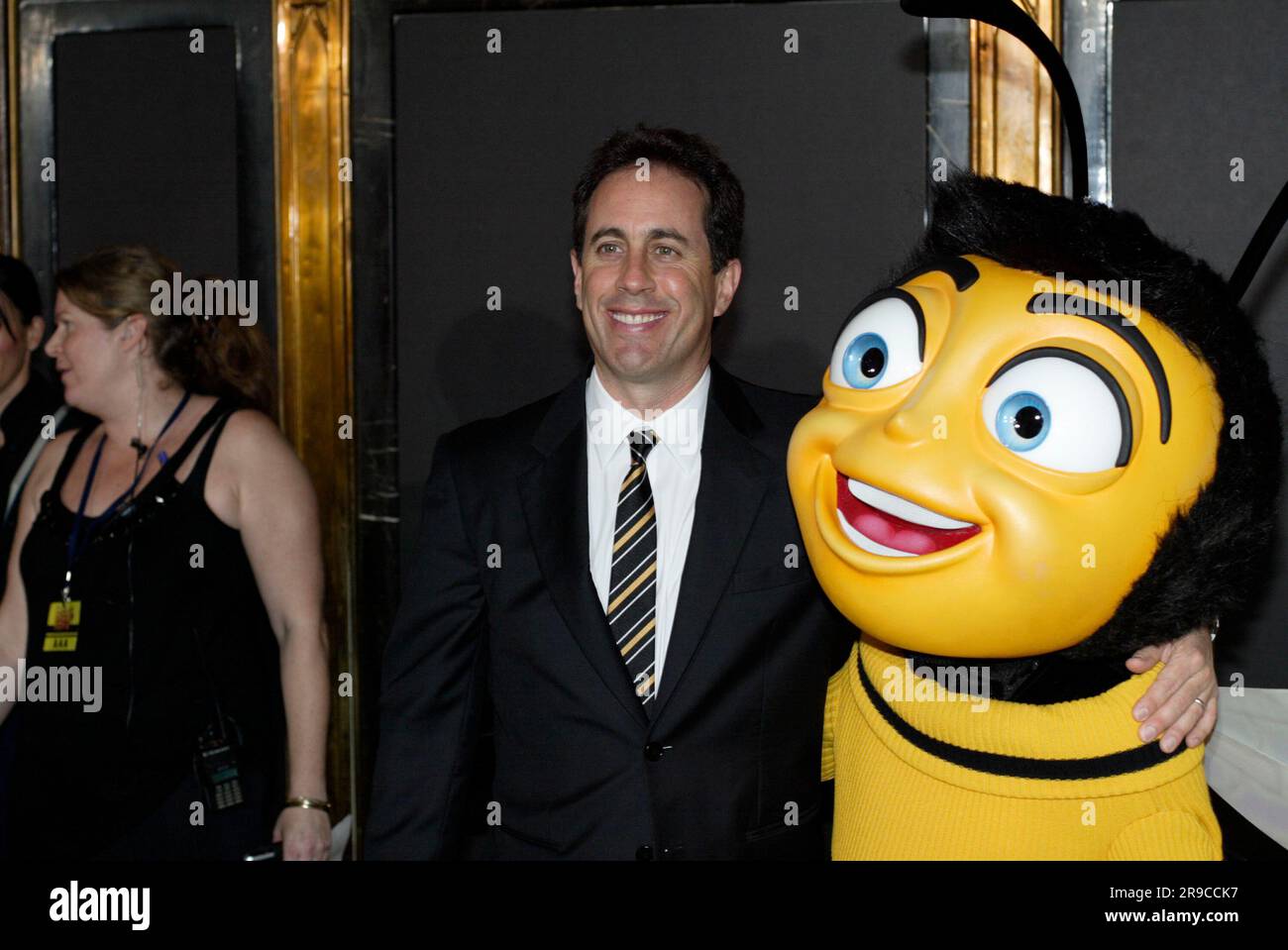 Jerry Seinfeld at the Bee Movie premiere at the State Theatre. Sydney ...