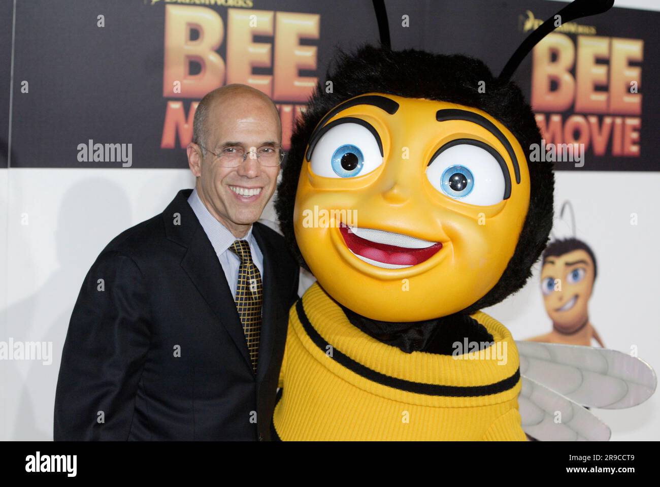 Jeffrey Katzenberg, Dream Works CEO, at the Bee Movie premiere at the ...