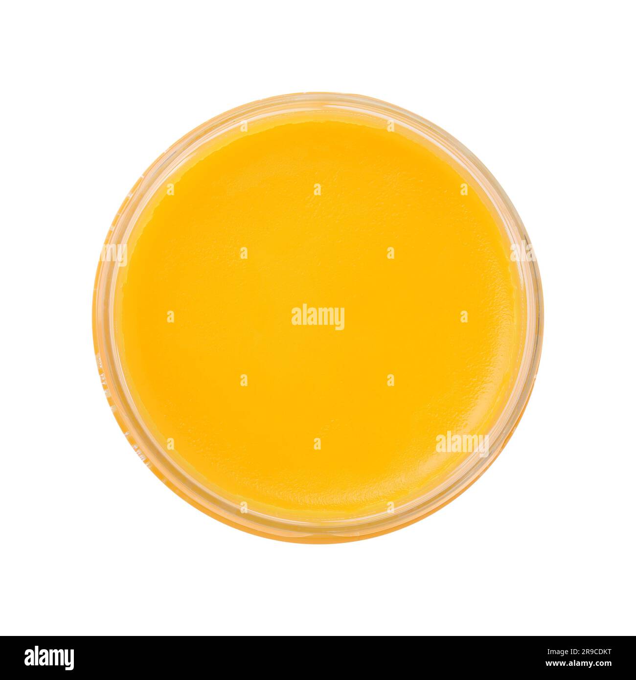 Open jar of petrolatum isolated on white, top view Stock Photo - Alamy