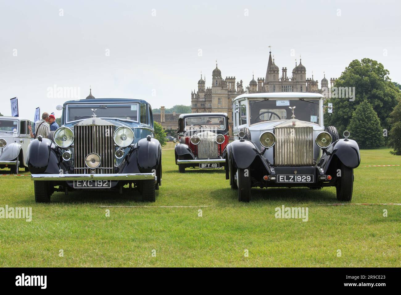 Annual Rally & Concours d'Elegance of Rolls-Royce and Bentley cars held ...