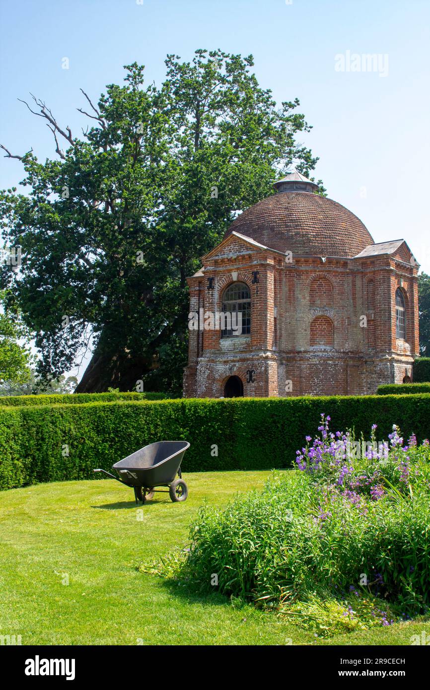 13th June 23 The domed roof of a 16th Century Tudor Summer House in the ...