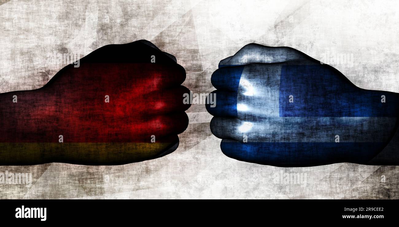 Germany and greece talks hi-res stock photography and images - Alamy