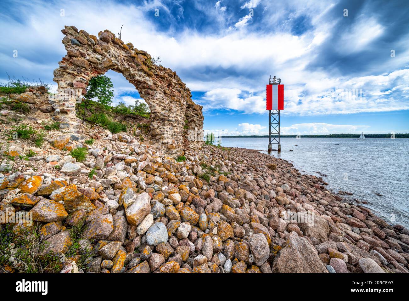 Fort Slava fortress on Kukouri island, Kotka, Finland Stock Photo - Alamy