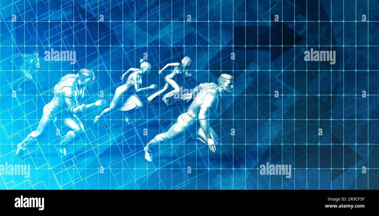 The Entrepreneurial Spirit Mindset Leading to Success Stock Photo - Alamy