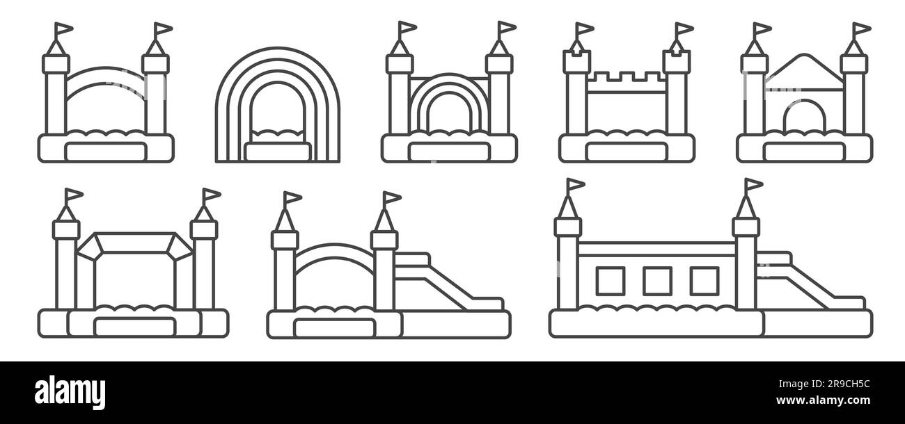 Inflatable structure Stock Vector Images - Alamy