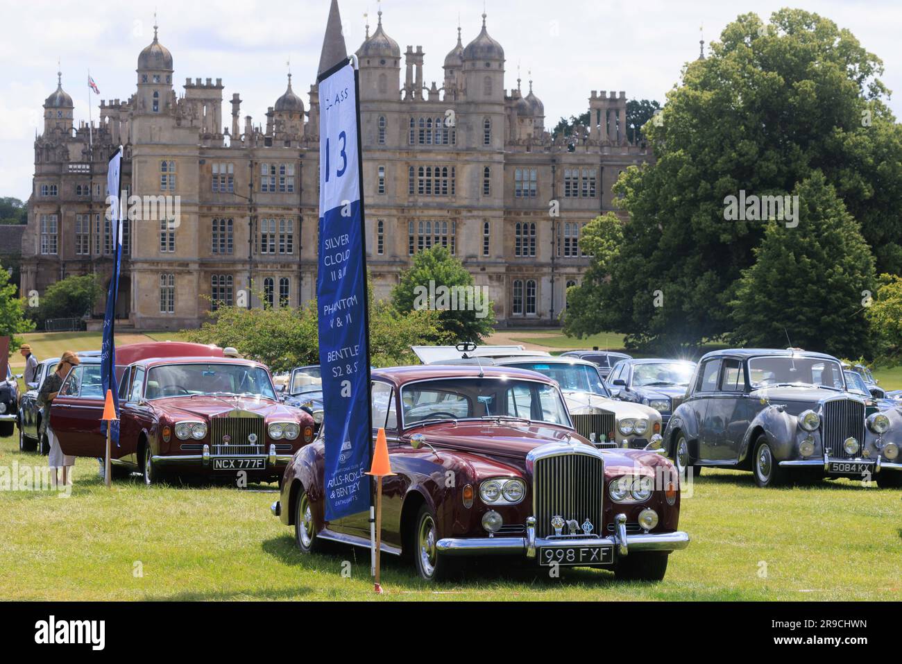 Annual Rally & Concours d'Elegance of Rolls-Royce and Bentley cars held ...