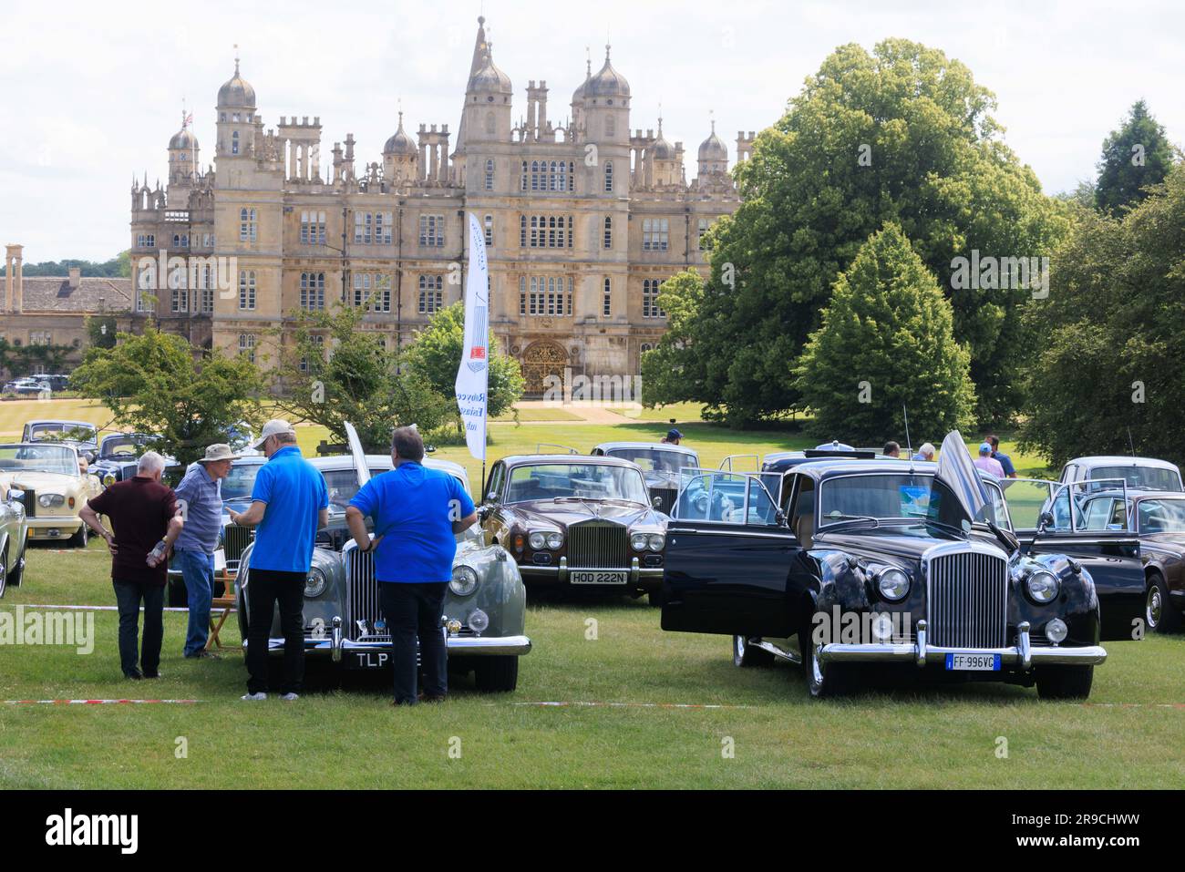 Annual Rally & Concours d'Elegance of Rolls-Royce and Bentley cars held ...