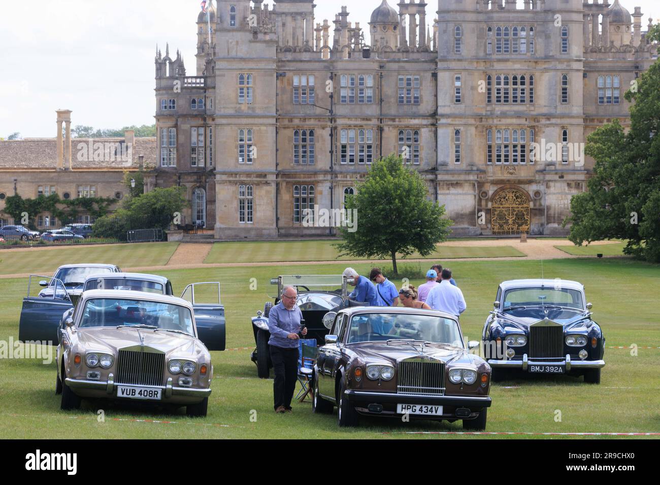 Annual Rally & Concours d'Elegance of Rolls-Royce and Bentley cars held ...