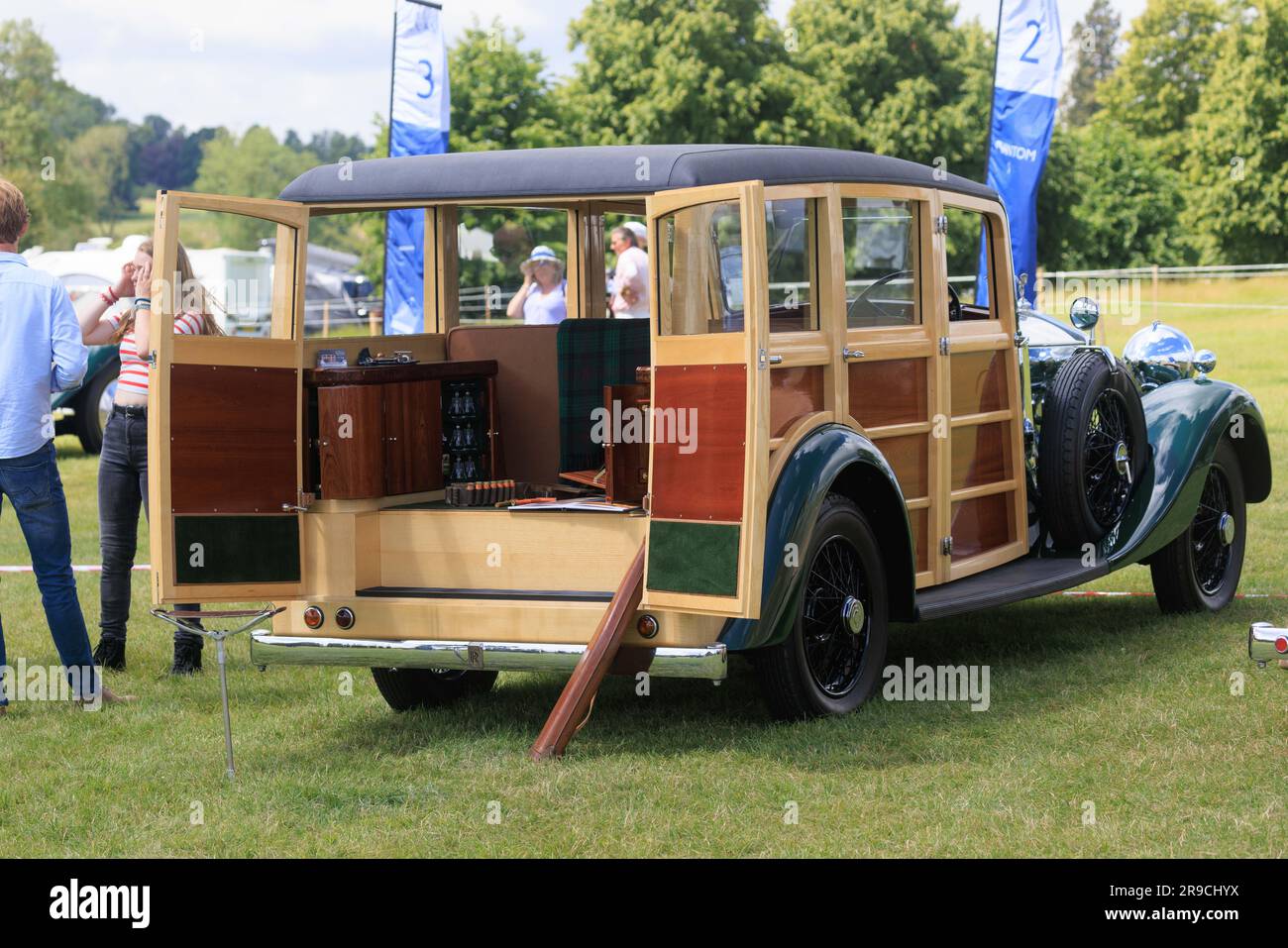 Annual Rally & Concours d'Elegance of Rolls-Royce and Bentley cars held ...