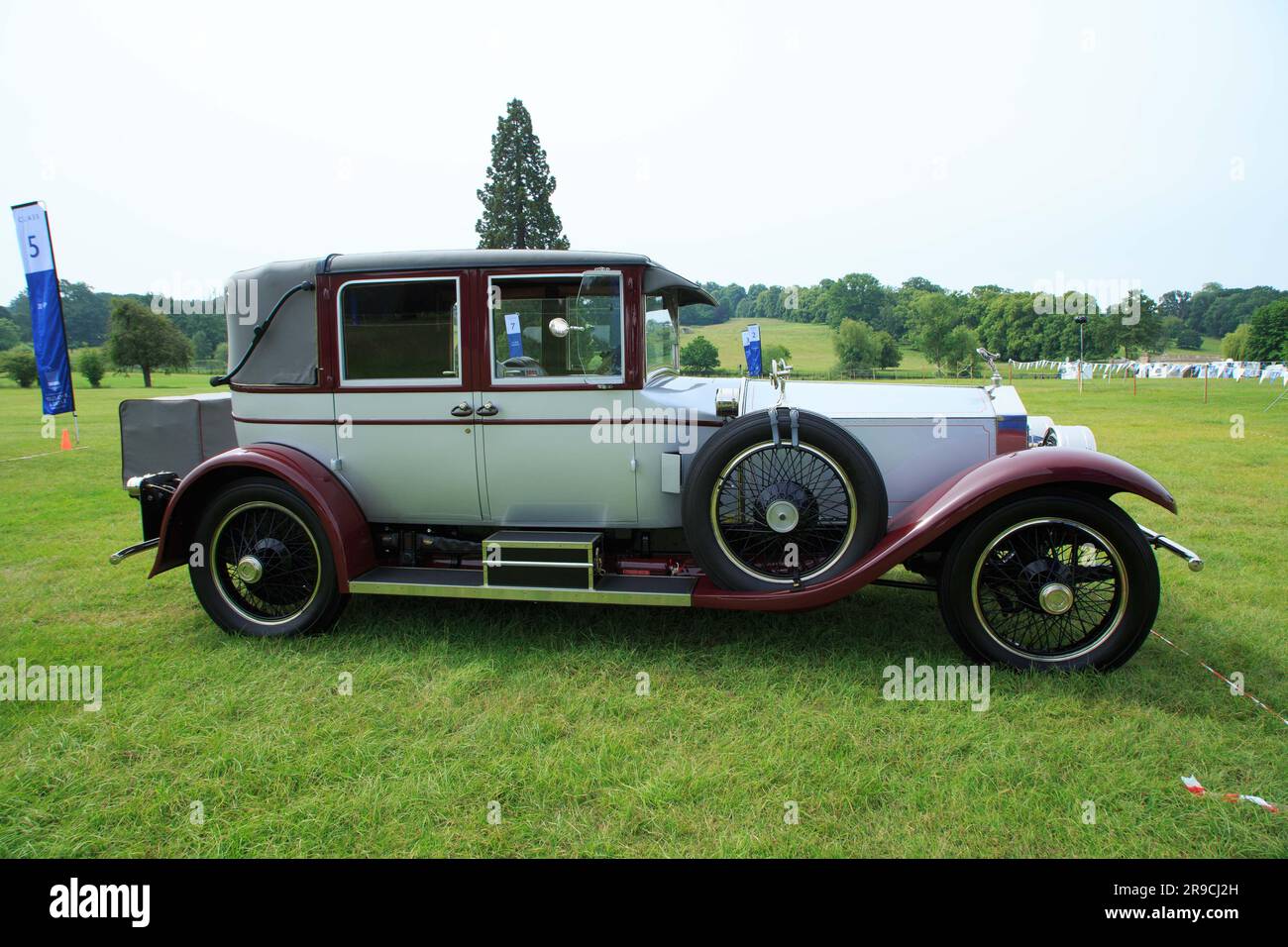 Annual Rally & Concours d'Elegance of Rolls-Royce and Bentley cars held ...