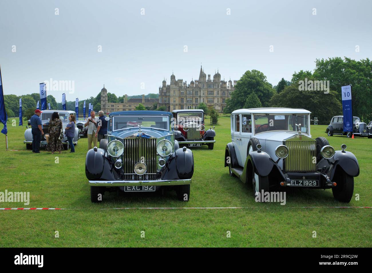 Annual Rally & Concours d'Elegance of Rolls-Royce and Bentley cars held ...