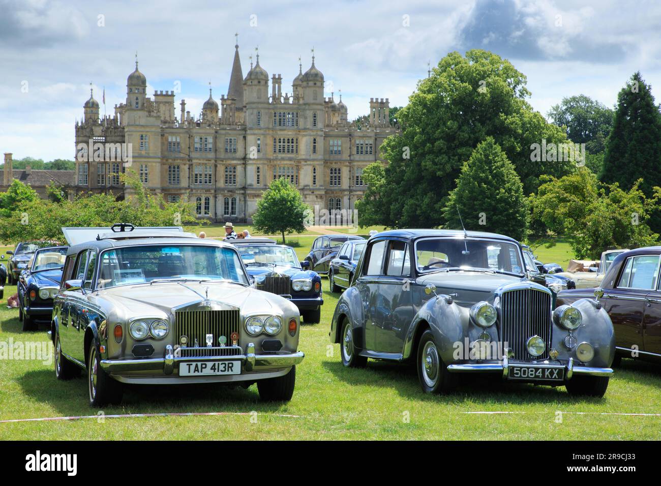 Annual Rally & Concours d'Elegance of Rolls-Royce and Bentley cars held ...