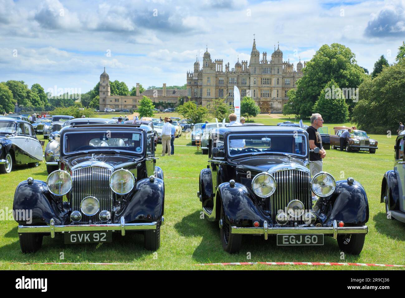 Annual Rally & Concours d'Elegance of Rolls-Royce and Bentley cars held ...