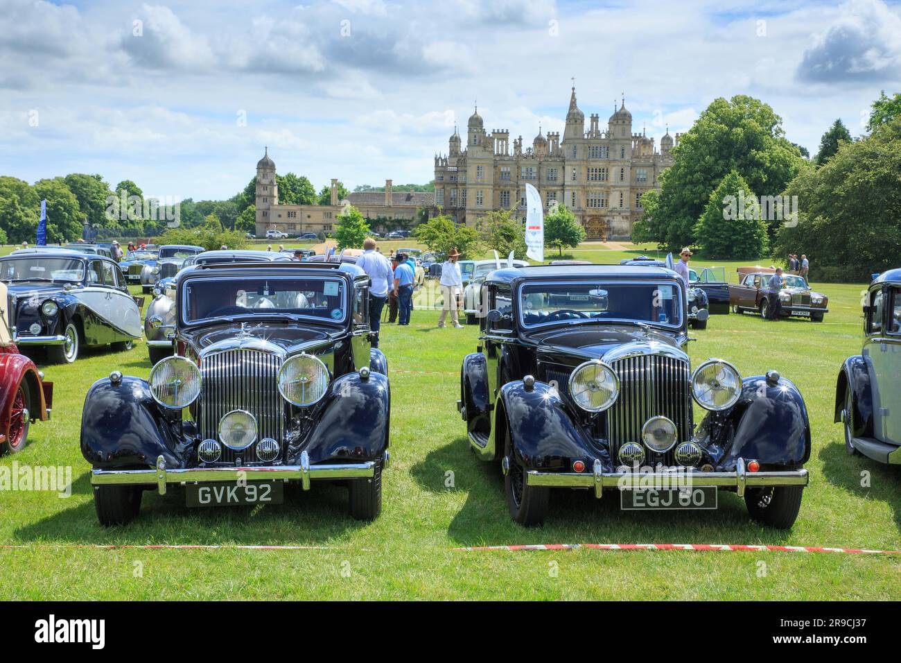 Annual Rally & Concours d'Elegance of Rolls-Royce and Bentley cars held ...