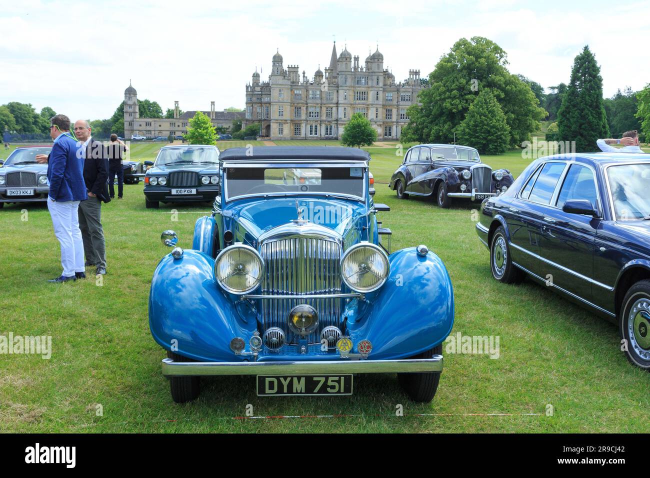 Annual Rally & Concours d'Elegance of Rolls-Royce and Bentley cars held ...