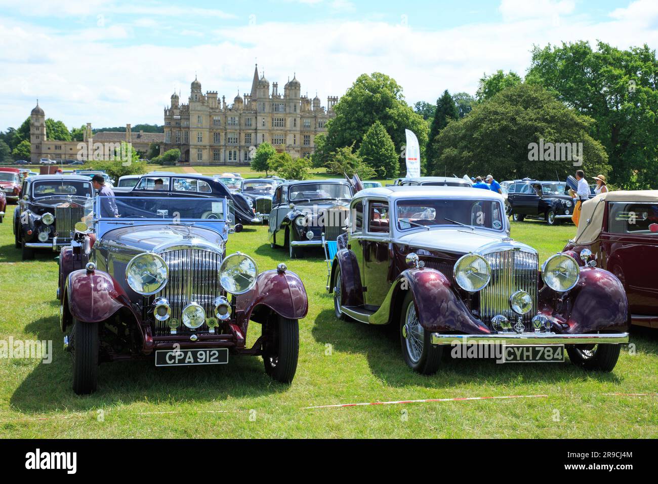 Annual Rally & Concours d'Elegance of Rolls-Royce and Bentley cars held ...