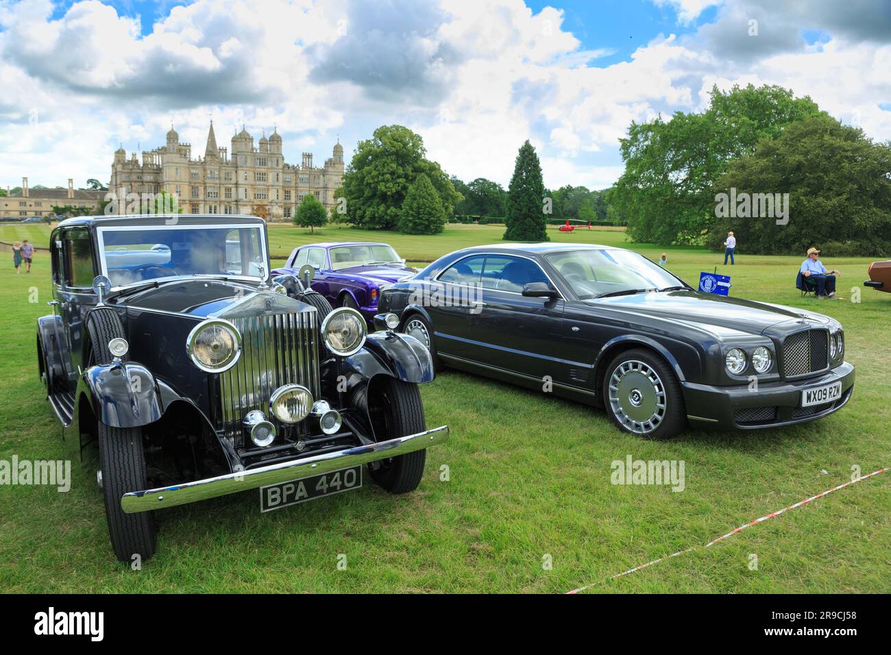 Annual Rally & Concours d'Elegance of Rolls-Royce and Bentley cars held ...