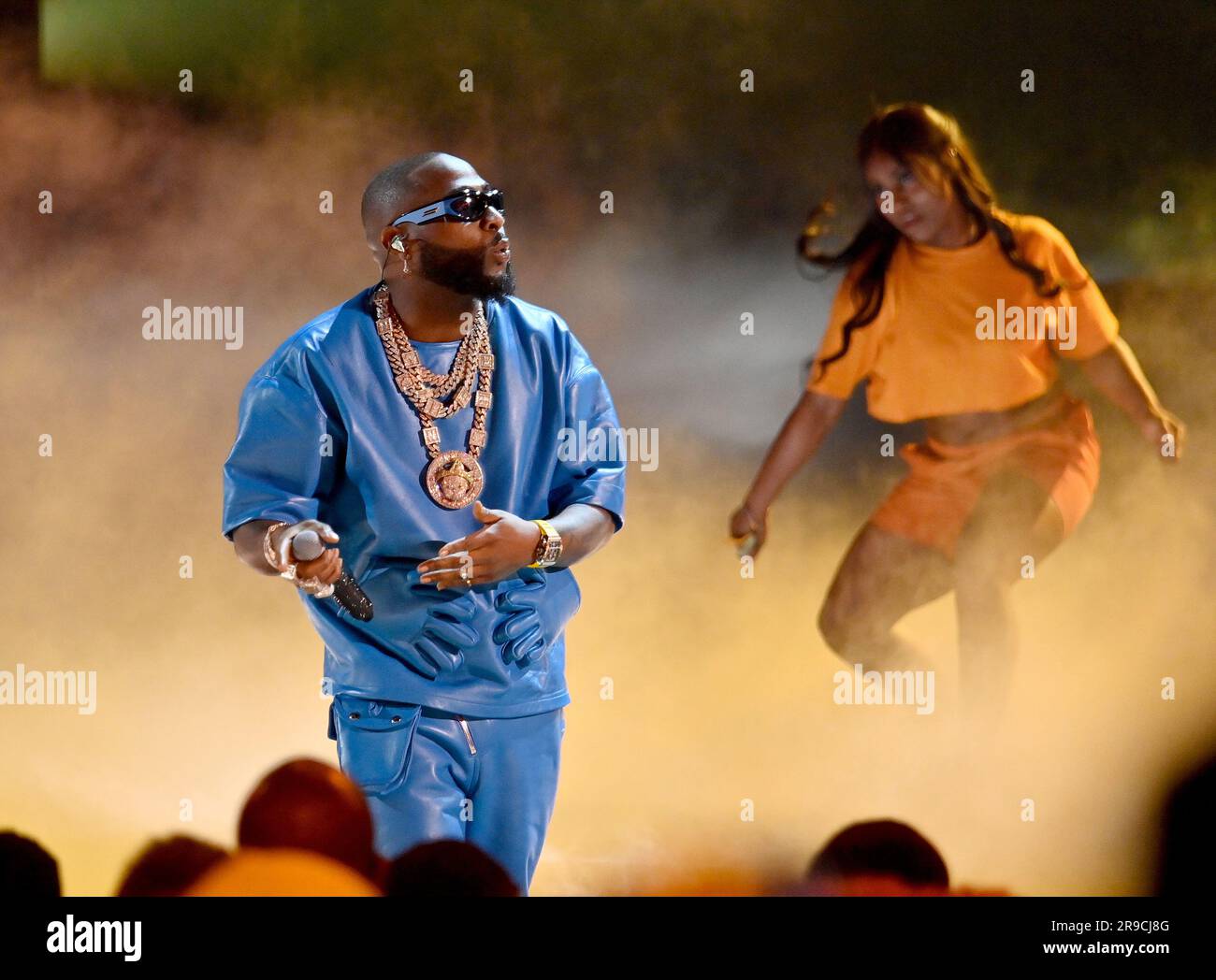Los Angeles, United States. 25th June, 2023. Davido performs onstage ...