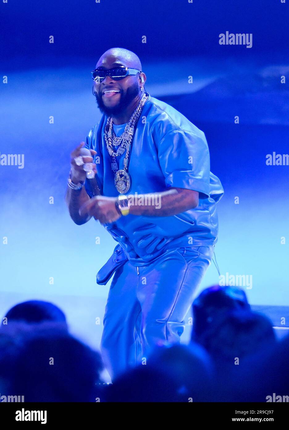 Los Angeles, United States. 25th June, 2023. Davido performs onstage ...