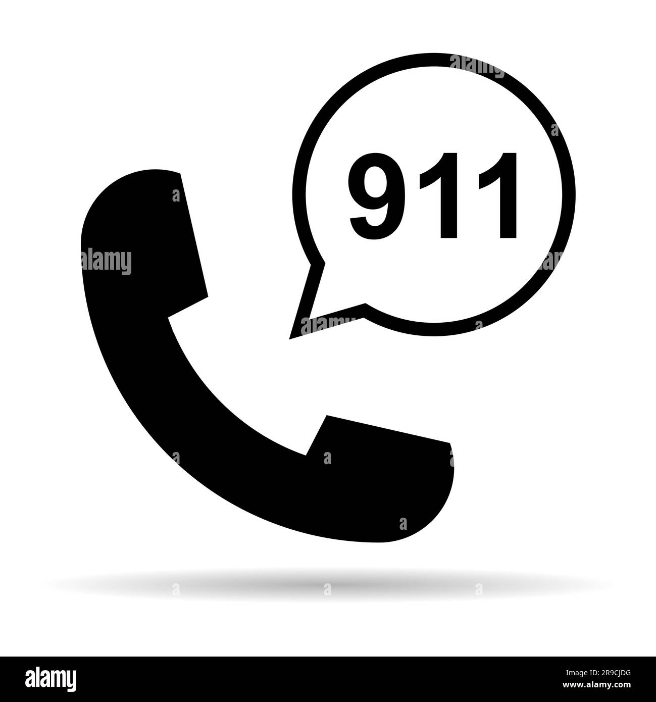 SOS help shadow icon, safety support alert design, save vector ...