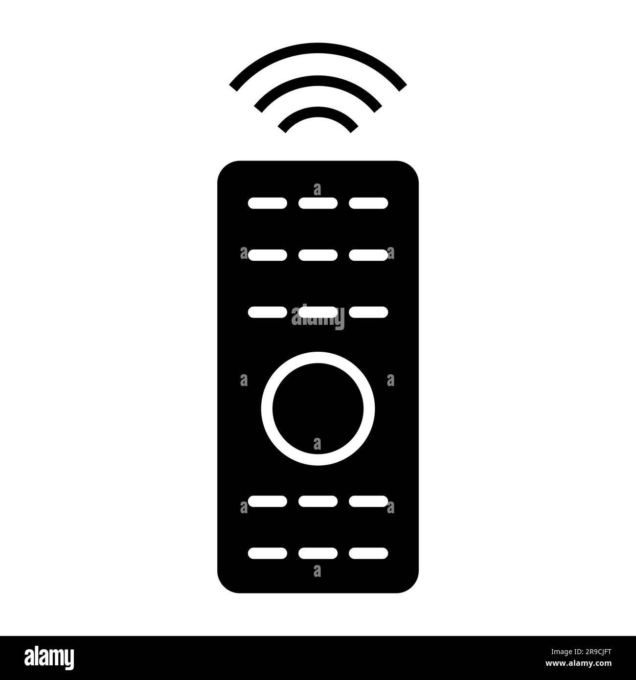 Remote tv device icon, control technology media television sign, web ...