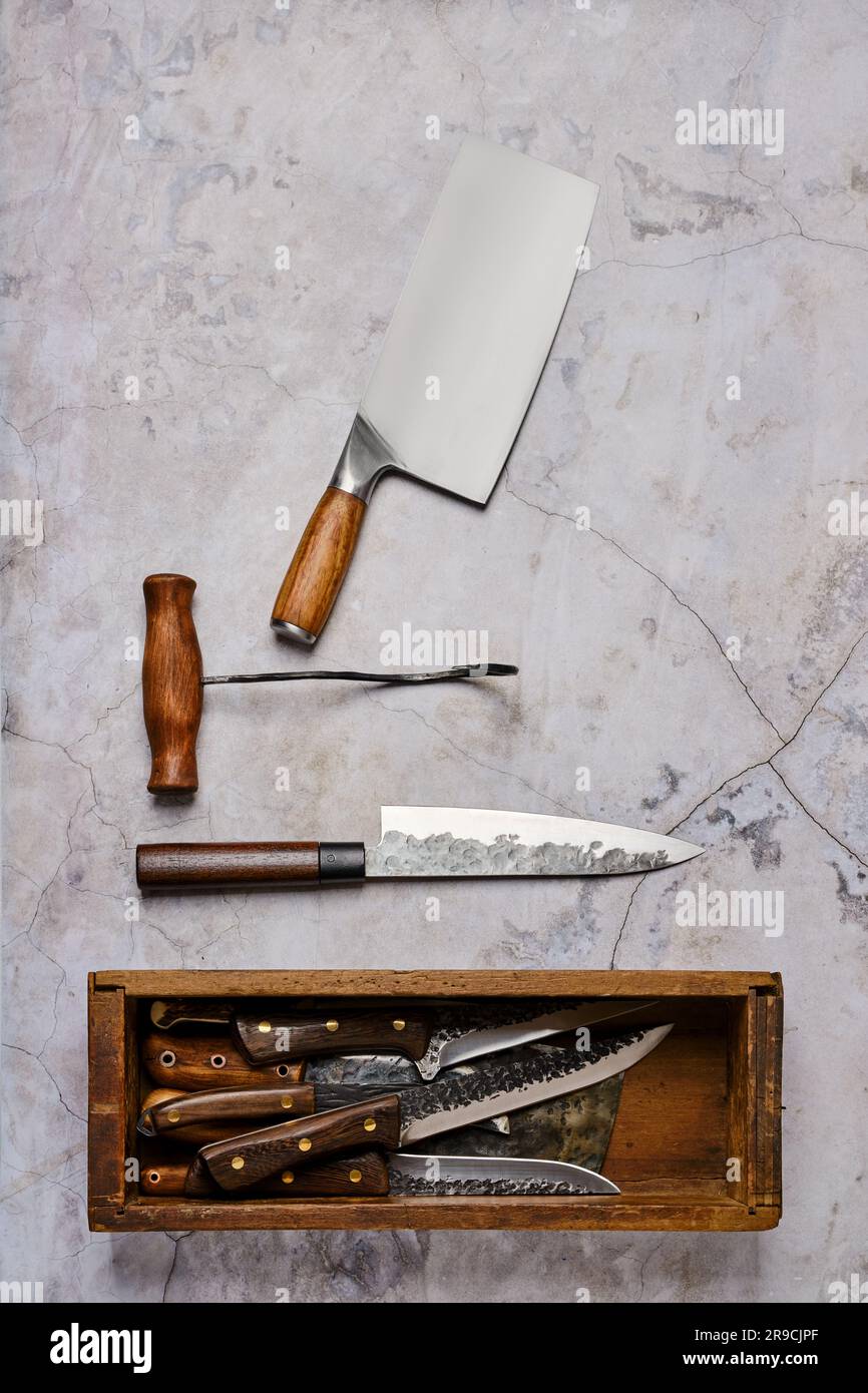Butcher tools hi-res stock photography and images - Alamy