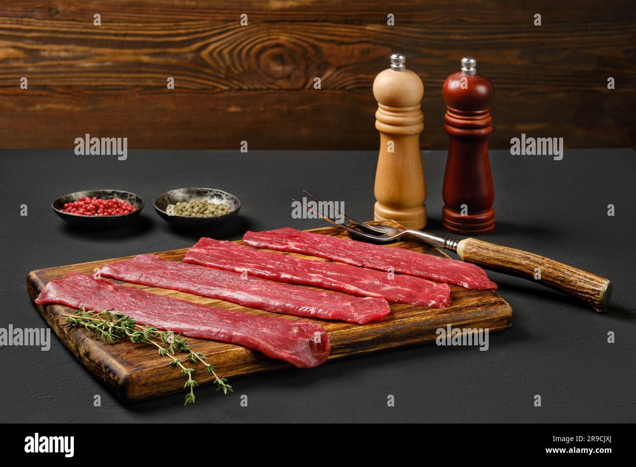Beef strips hi-res stock photography and images - Alamy