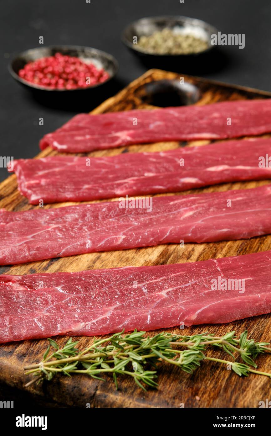 Beef strips hi-res stock photography and images - Alamy