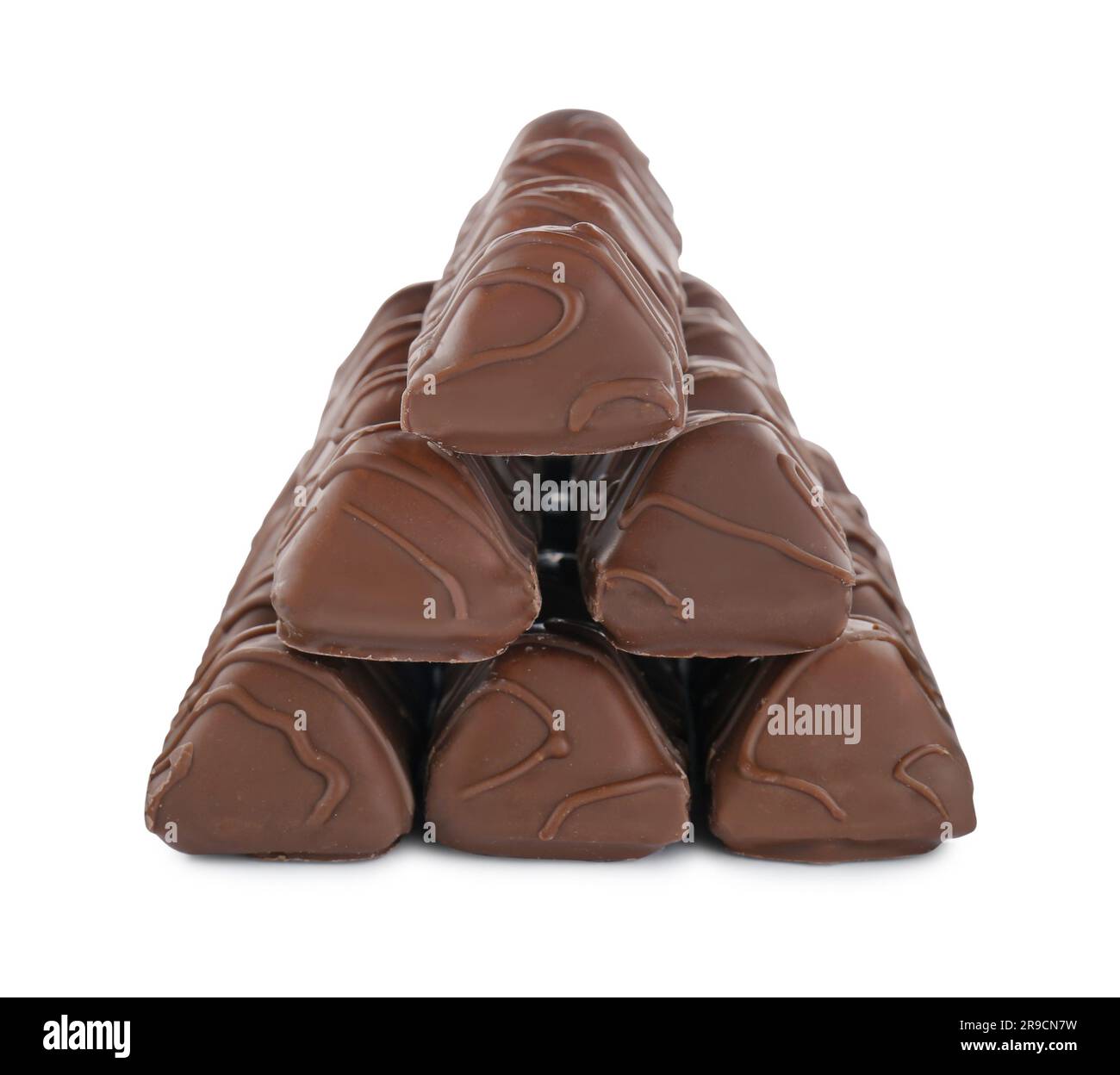 Many tasty chocolate bars Cut Out Stock Images & Pictures - Alamy