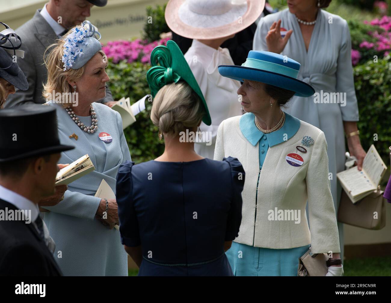 Ascot, Berkshire, UK. 21st June, 2023. The Princess Royal and her ...