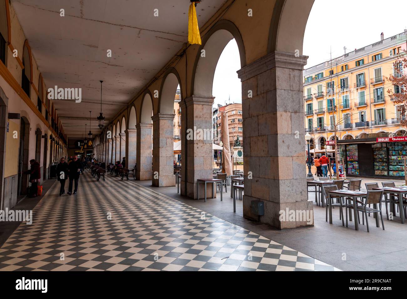 Girona square hi-res stock photography and images - Alamy