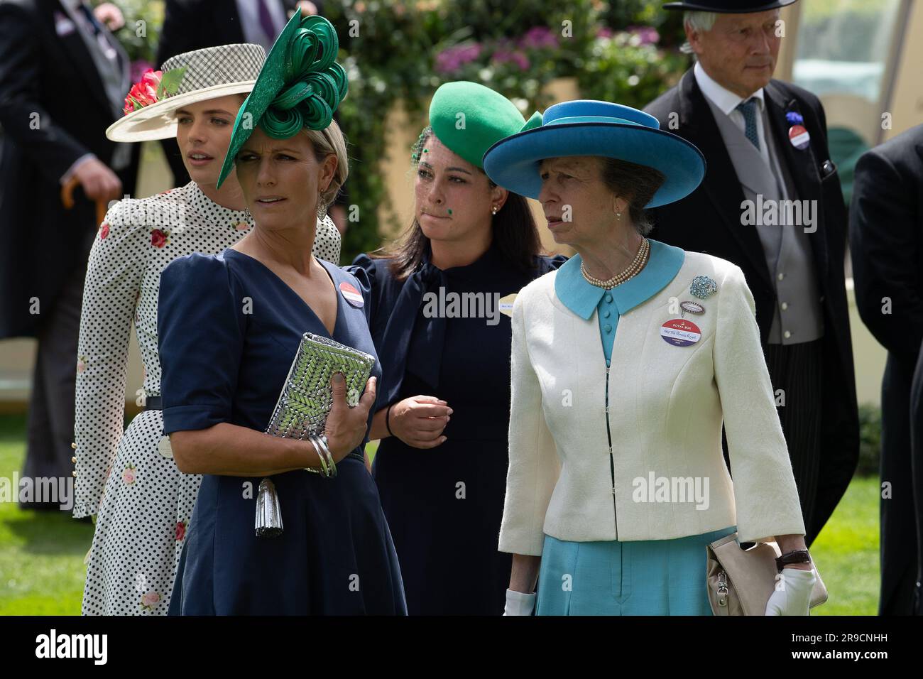 Ascot, Berkshire, UK. 21st June, 2023. The Princess Royal and her ...