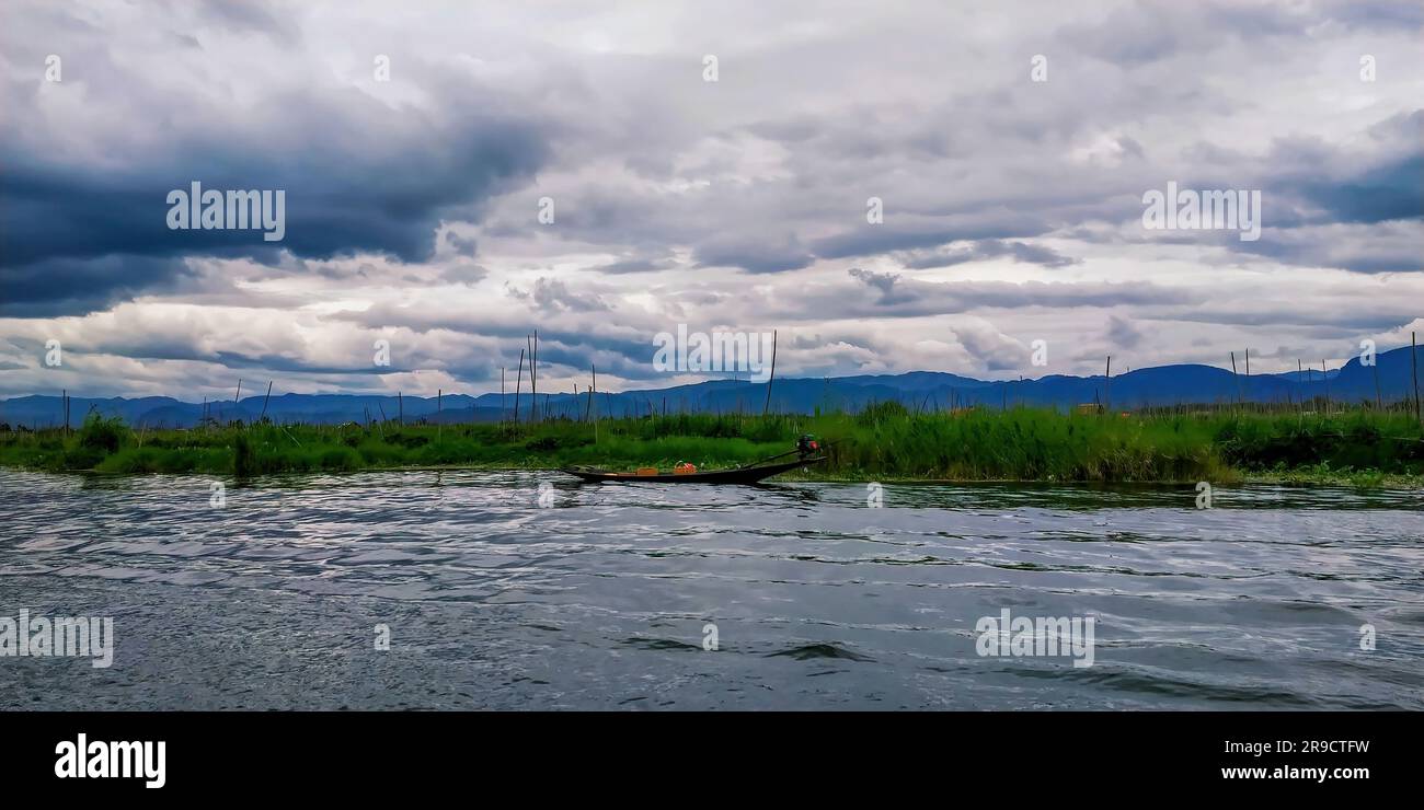 Inle Lake is a UNESCO World Heritage Site in Myanmar. It is known for ...