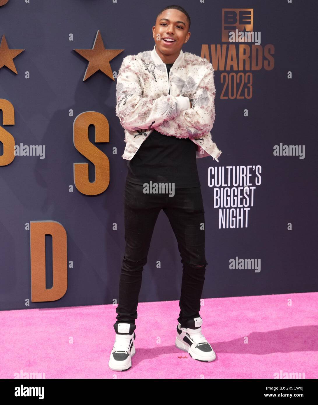 Los Angeles, USA. 25th June, 2023. Thaddeus J. Mixson arrives at the ...