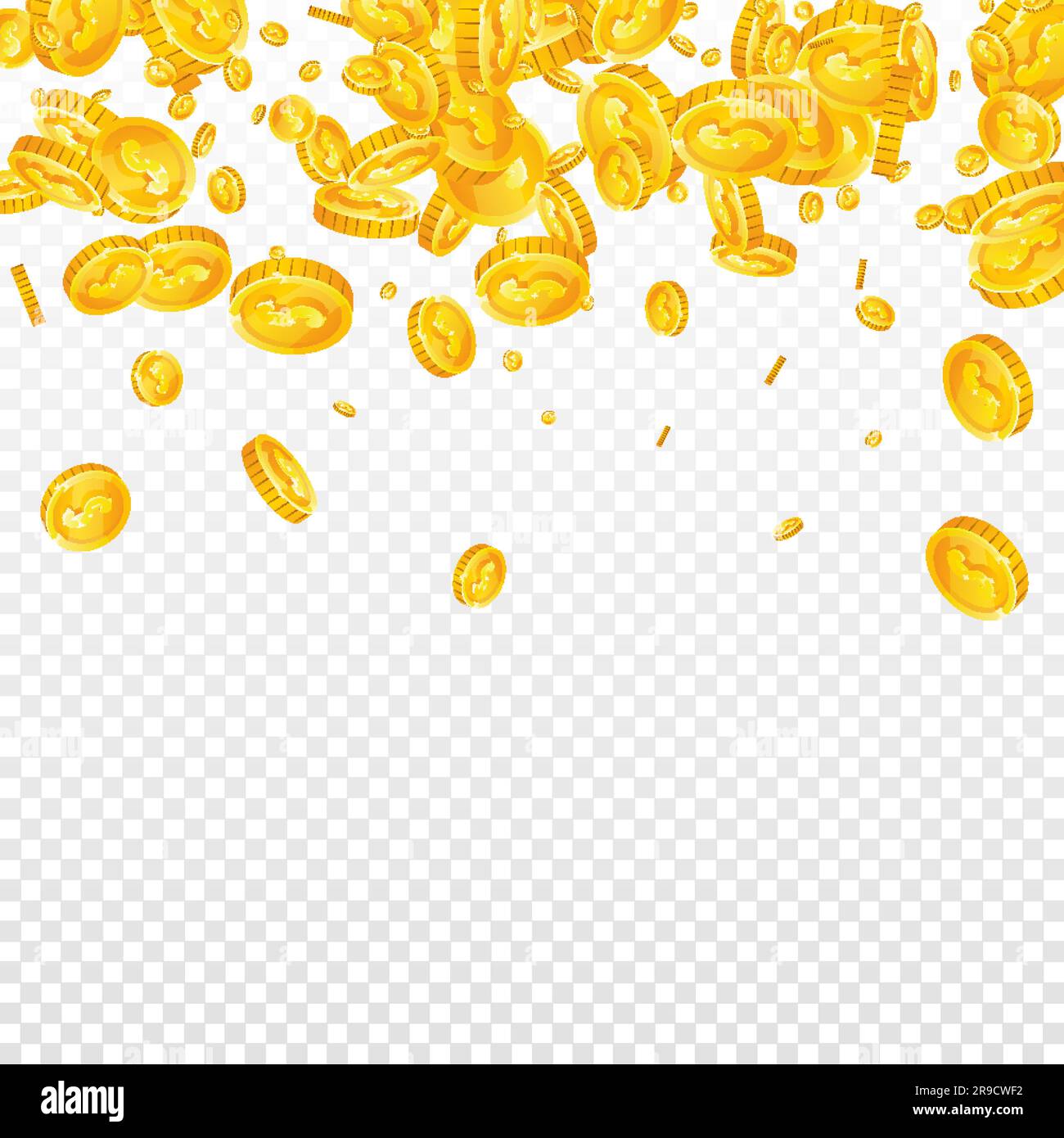 American Coins Falling