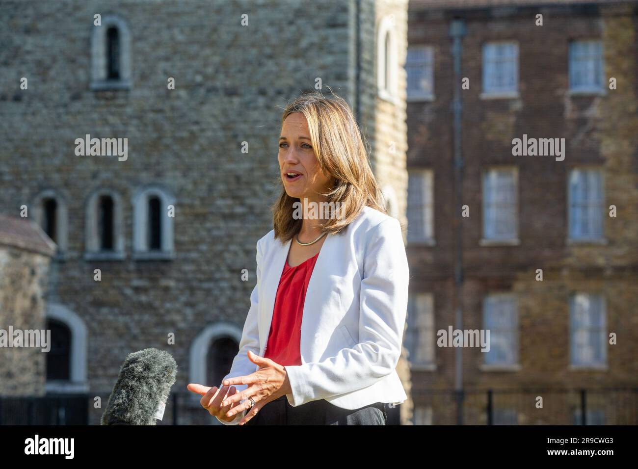 London, England, UK. 26th June, 2023. Minister for Social Care HELEN ...