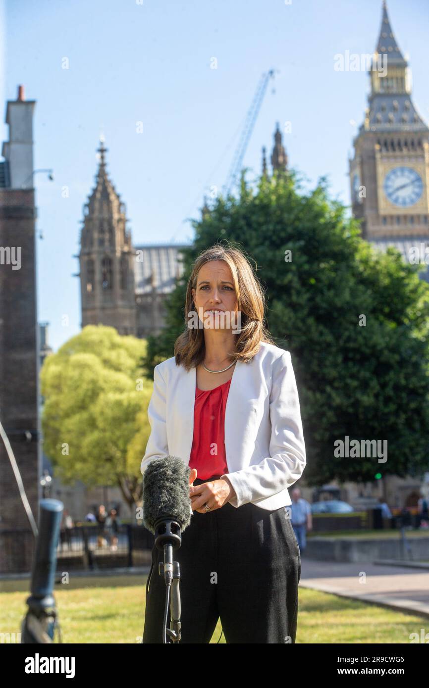 Minister for health and social care helen whately hi-res stock ...