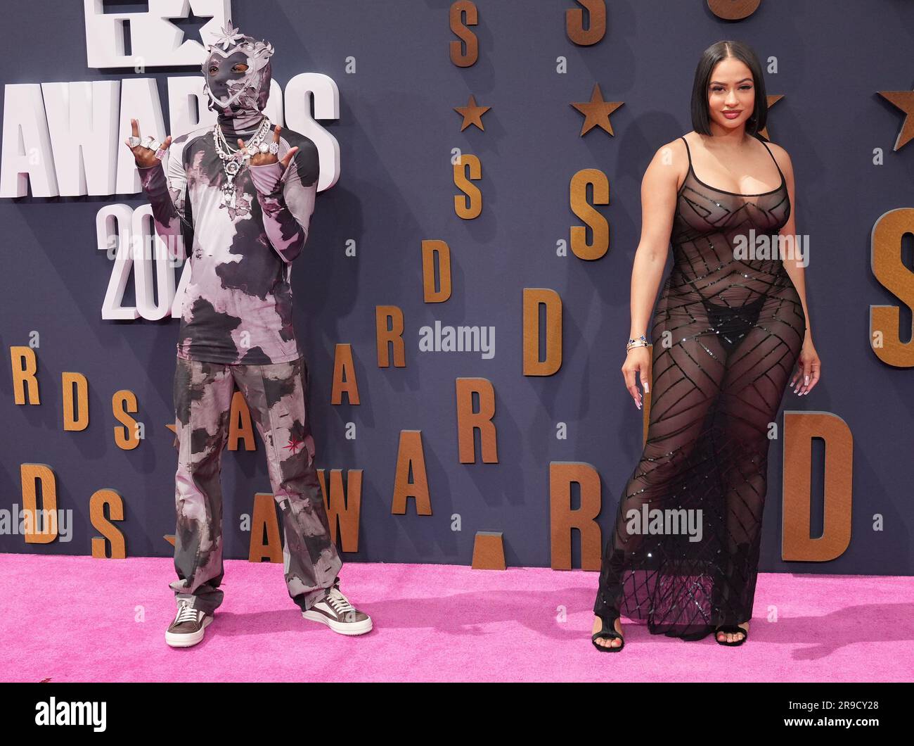 Los Angeles, USA. 25th June, 2023. (L-R) Rich the Kid and Tori Brixx at ...