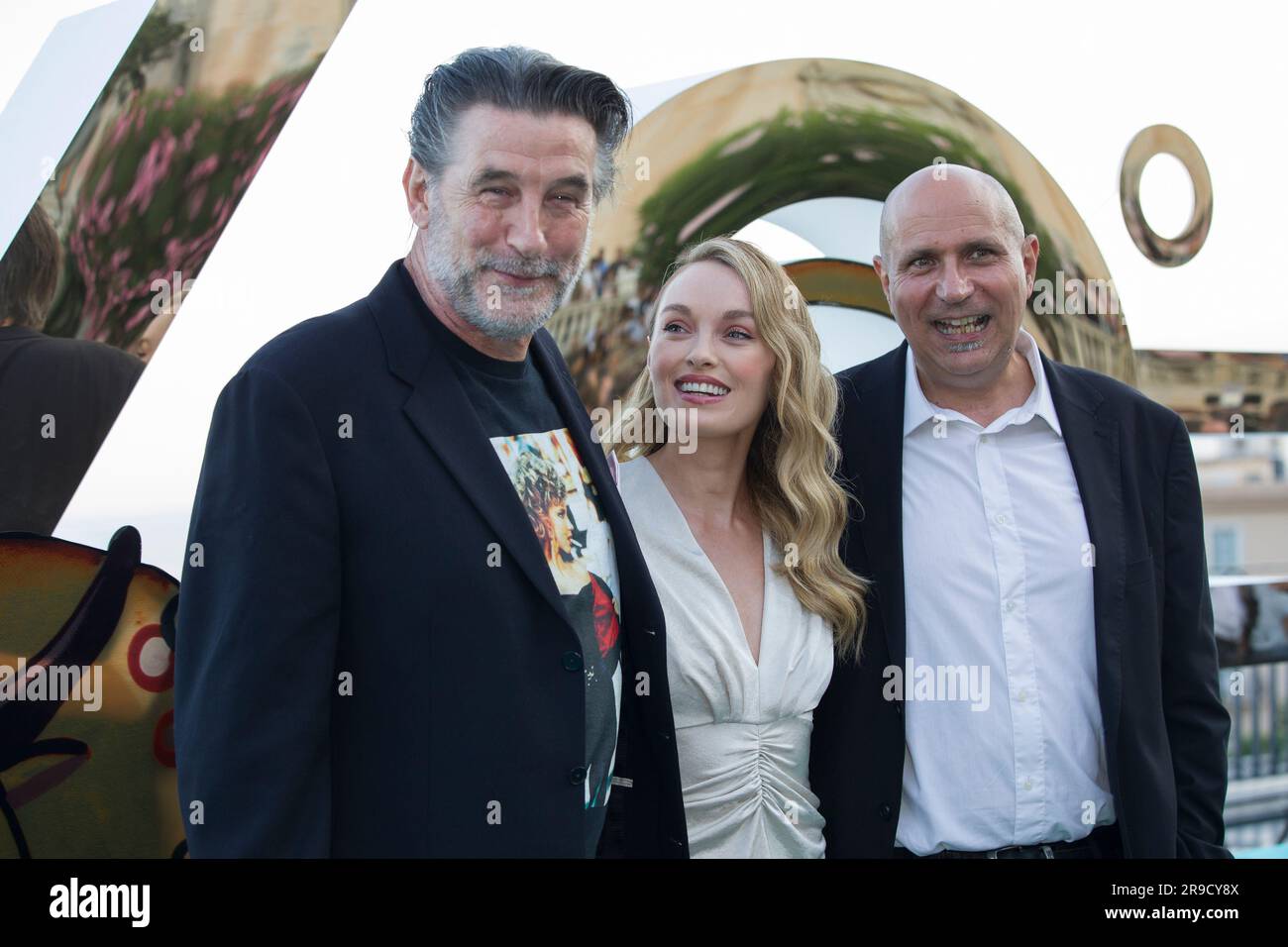 William Baldwin, Elva Trill, Francesco Cinquemani 69th Edition Taormina ...