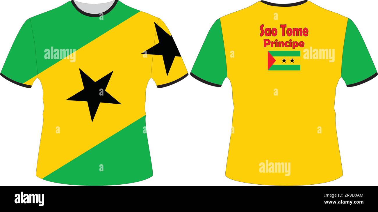 Sao tome and principe national Cut Out Stock Images & Pictures - Alamy