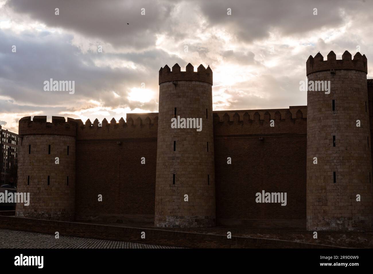 The Aljaferia Palace is a fortified medieval palace built during the ...